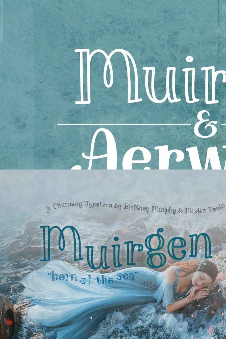Muirgen & Aerwyna Font Duo – MasterBundles