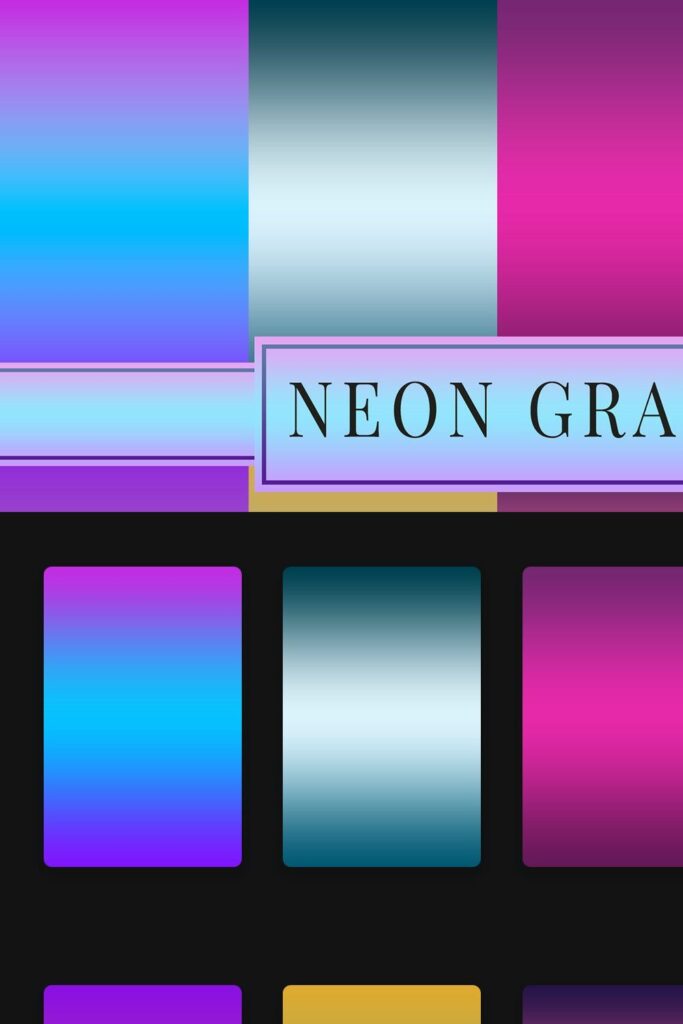 Neon Gradients – MasterBundles