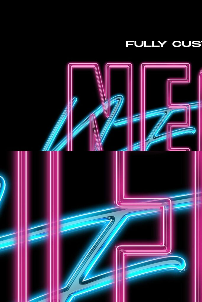Neon Text Layer Style – MasterBundles