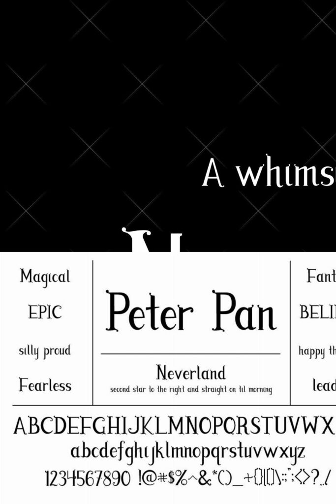 Neverland Whimsical Font – MasterBundles