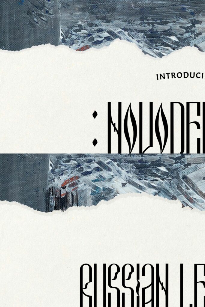 Novodevichi - Russian Letter font – MasterBundles