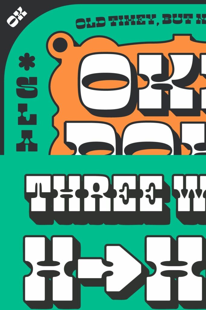 OKIE DOKO Display Slab Font – MasterBundles