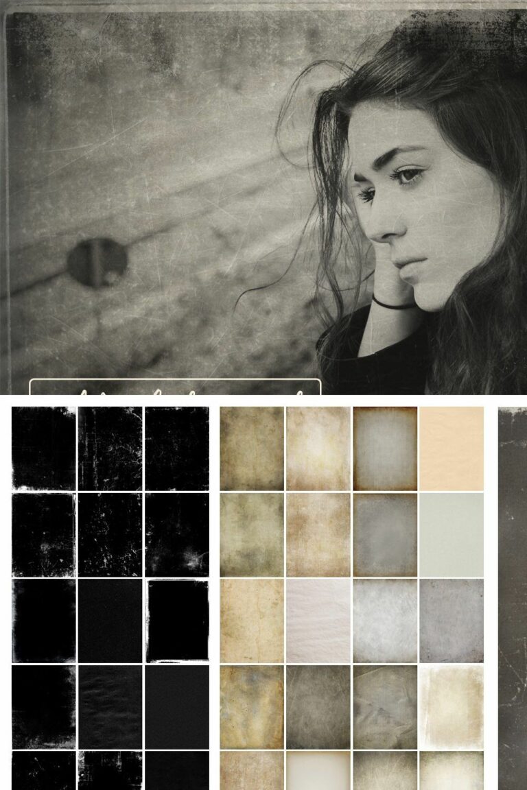 Old Photo Effect Overlays + Action – MasterBundles