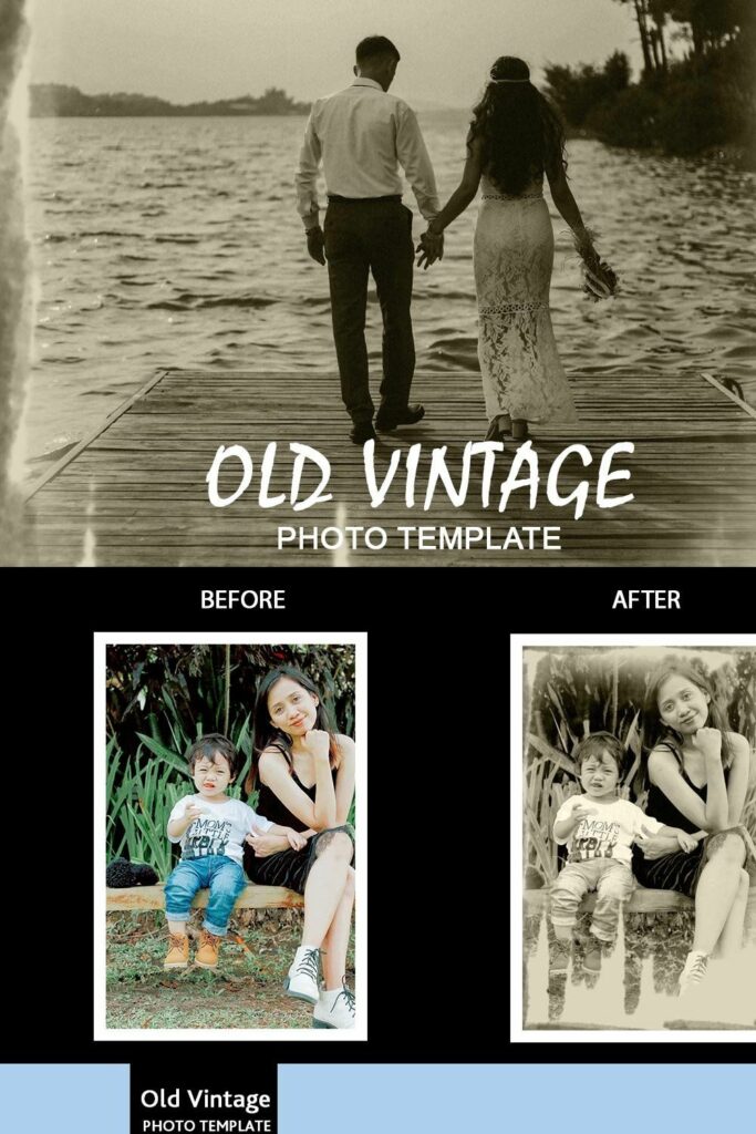 Old Vintage Photo Template – MasterBundles