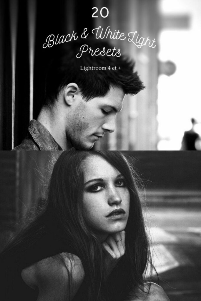 Pack 20 LR Presets Black & White – MasterBundles