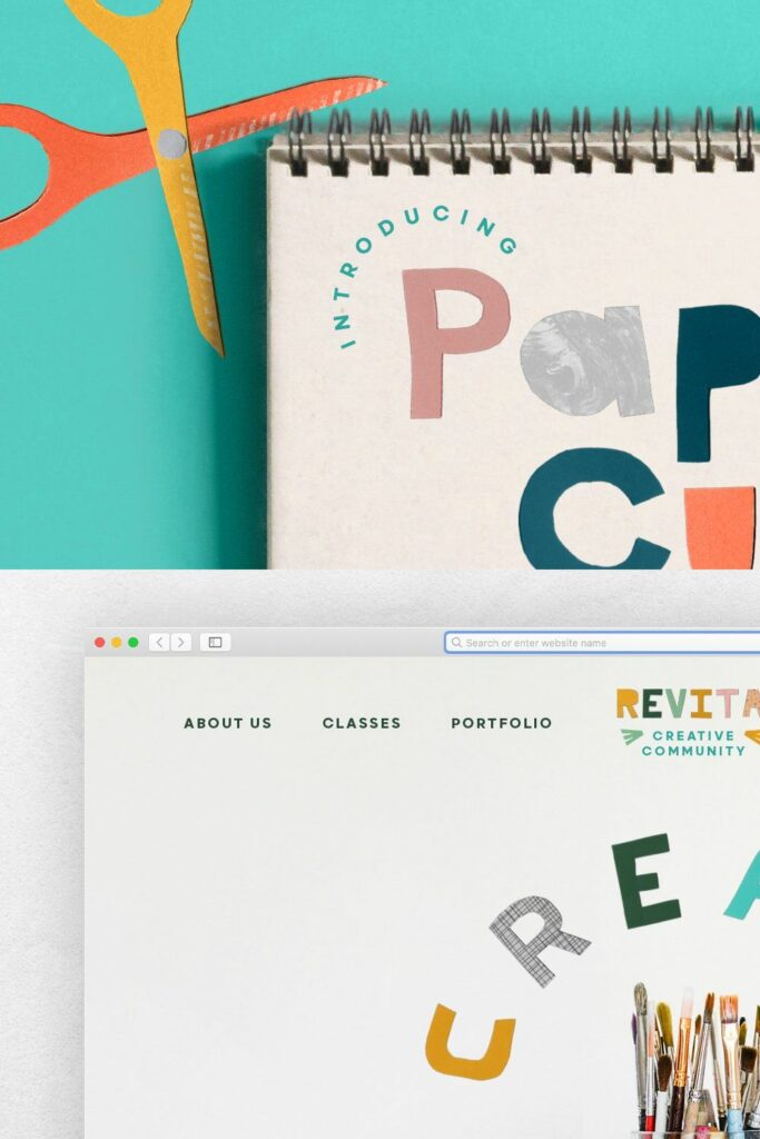 Paper Cut Handmade Font – MasterBundles
