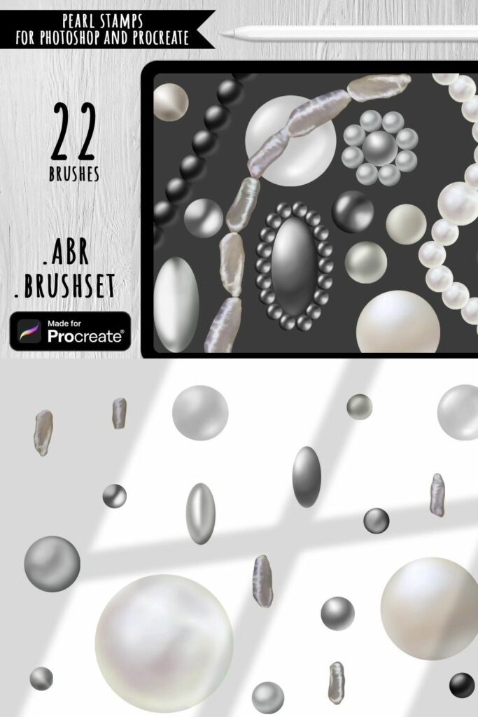 Pearl Stamp Brushes – MasterBundles