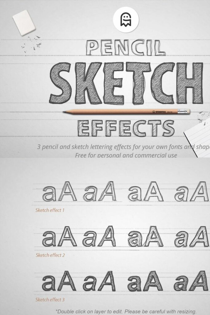 Pencil Sketch Effects – MasterBundles