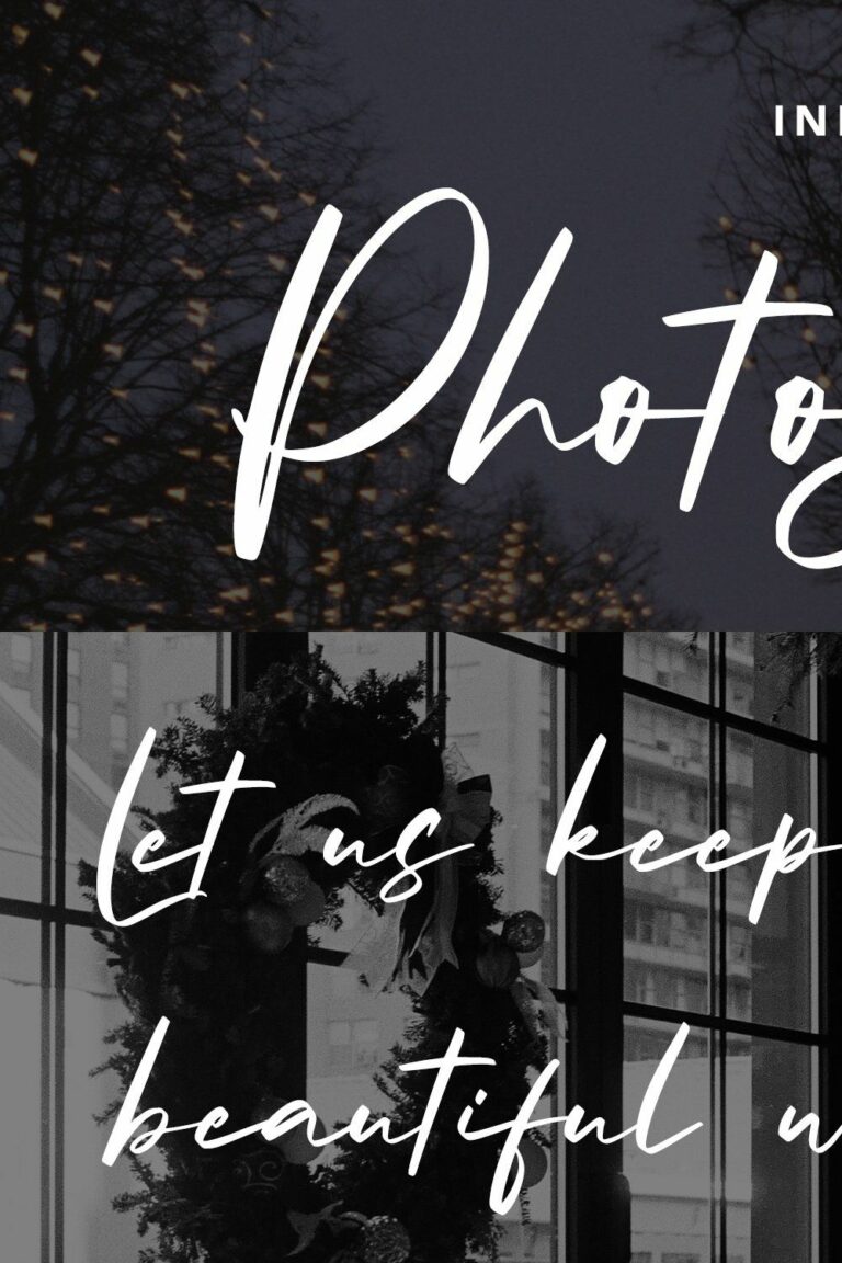 Photography Moments - Calligraphy – MasterBundles