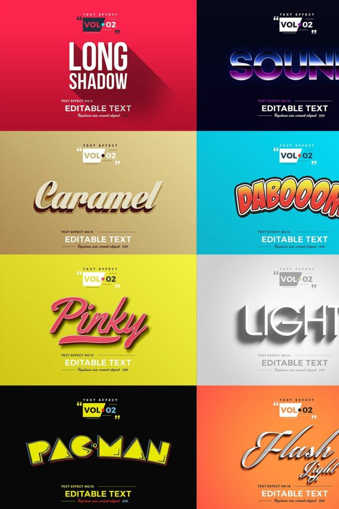 Photoshop Text Effects Volume 2 – MasterBundles