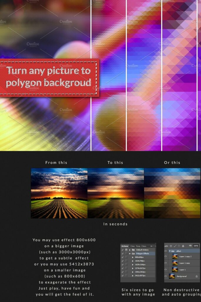 Polygon Effects Action – MasterBundles