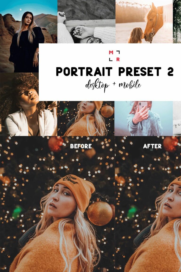 Portrait Preset Pack 2 – MasterBundles