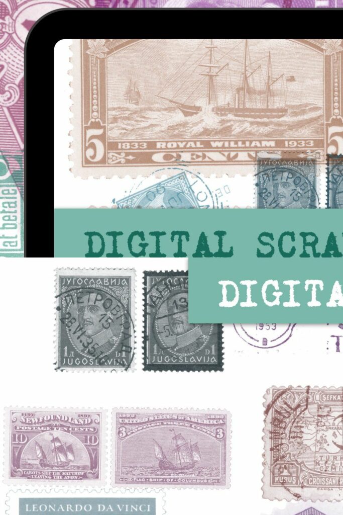 Postage stamps Procreate – MasterBundles