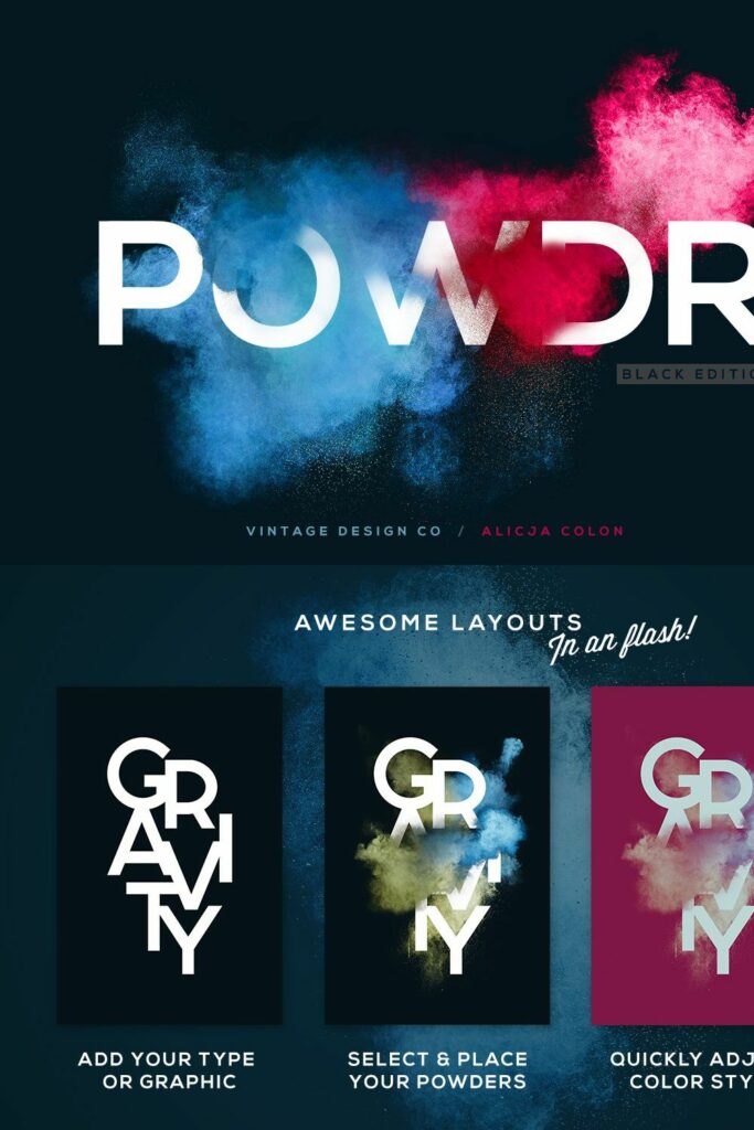 POWDR - Black Edition – MasterBundles
