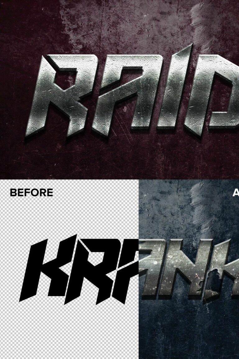 Premium Text Styles for Photoshop – MasterBundles