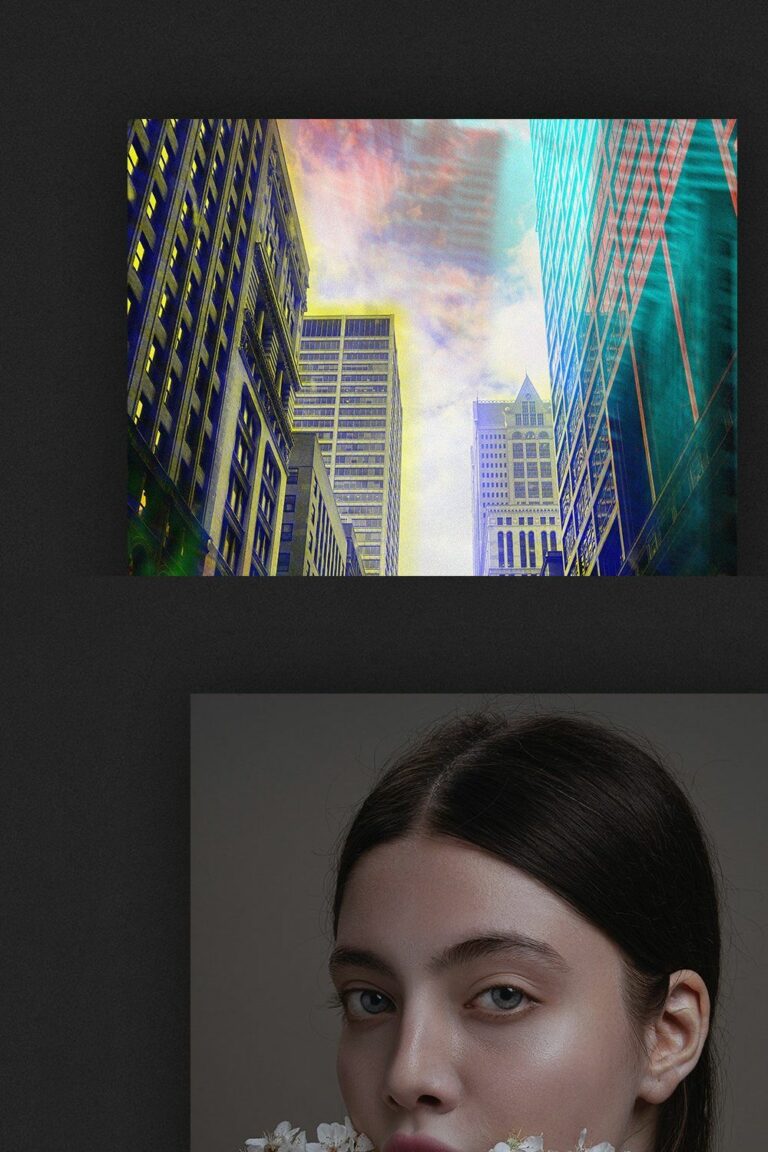 Prism Distortion Effect for Posters – MasterBundles