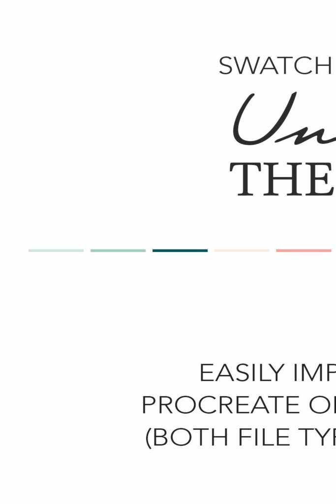 Procreate Color Palette Swatches Masterbundles