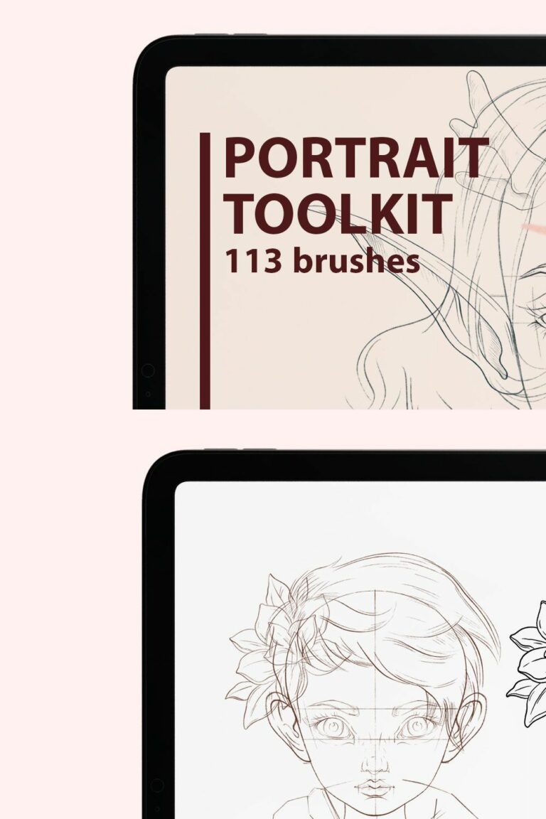 Procreate Portrait Creator Toolkit – MasterBundles