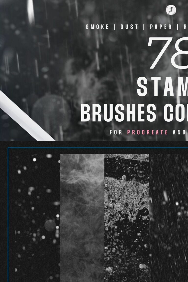 Procreate Stamp Brushes Collection – MasterBundles