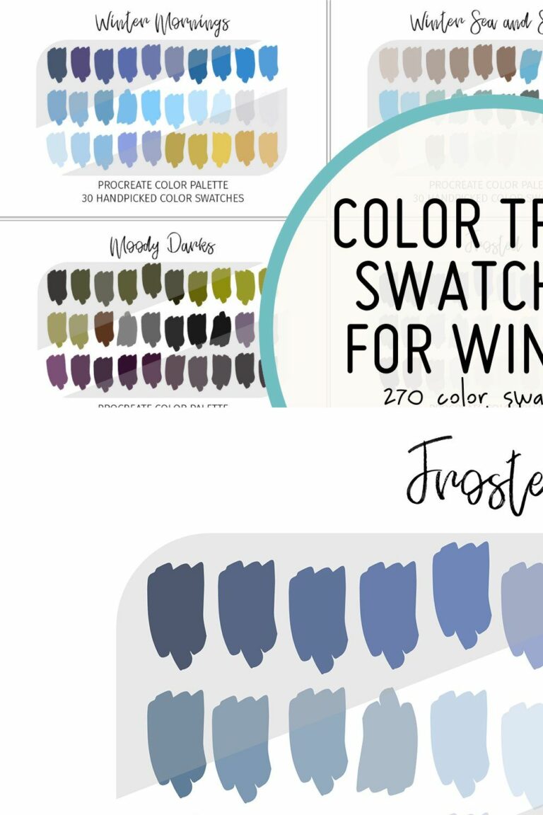 Procreate Winter Color Palettes – MasterBundles