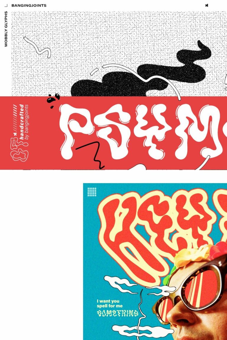 Psymorph - Trippy Display Font – MasterBundles