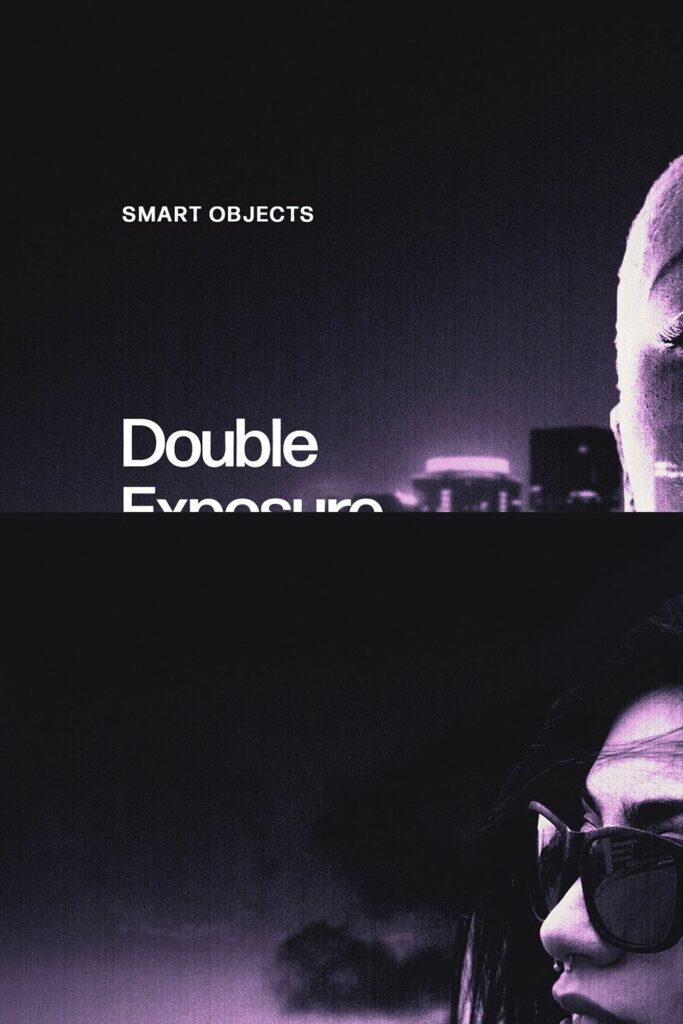 Purple Double Exposure Effect – MasterBundles
