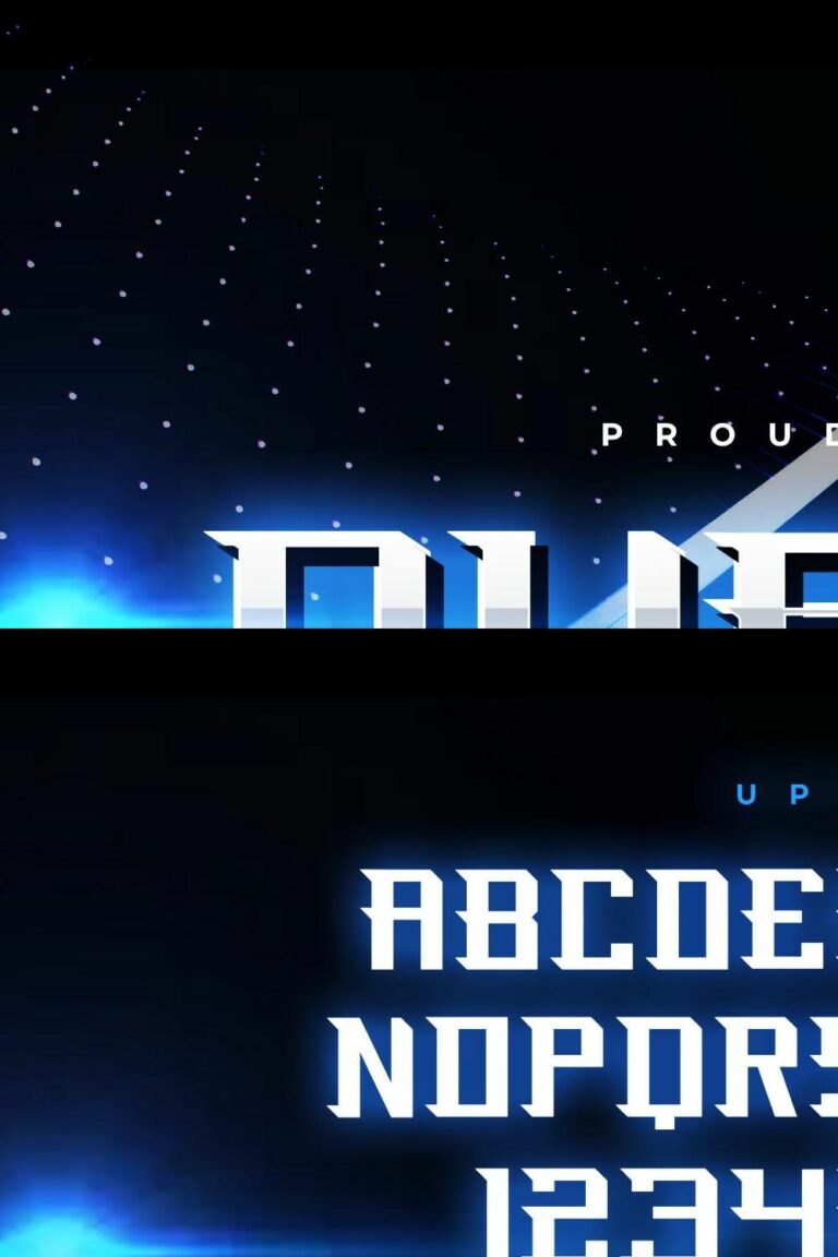 Quattro - Modern racing gaming font – MasterBundles