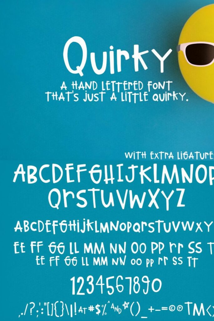Quirky Hand-lettered Font – MasterBundles