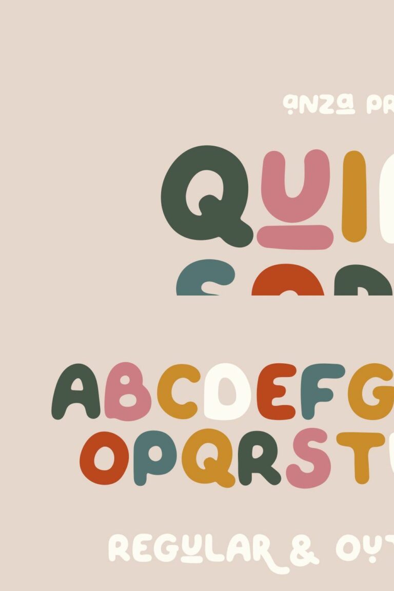 QUIRKY SPRING Playful Font Family – MasterBundles