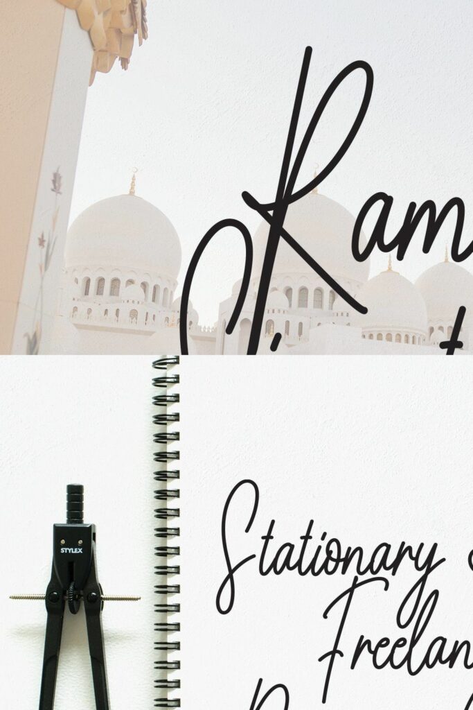 Ramadan Signature | Script Font – MasterBundles
