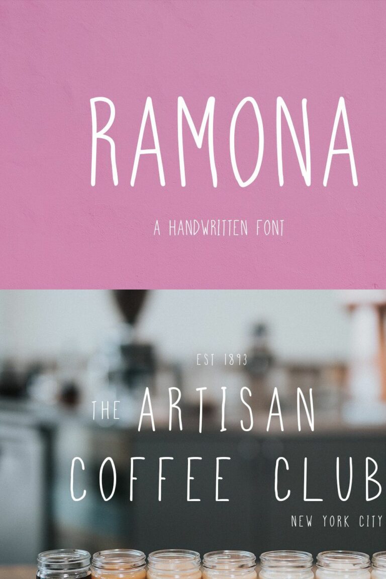 Ramona | A Handwritten Font – MasterBundles