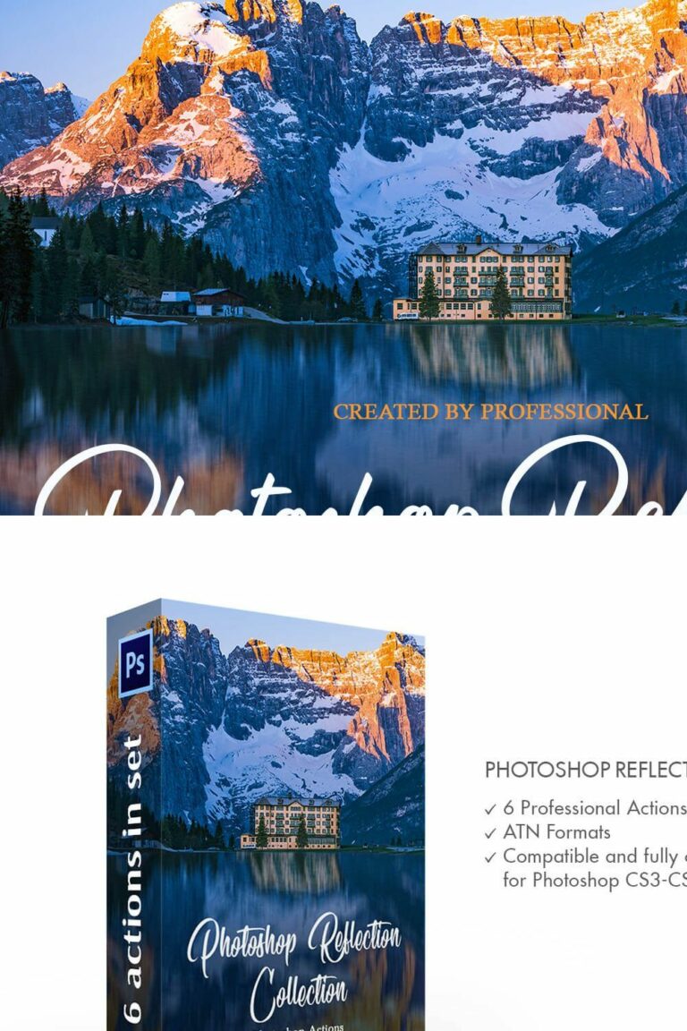 Reflection Photoshop Actions – MasterBundles