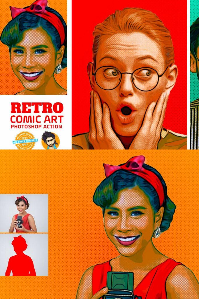 Retro Comic Art Effect – MasterBundles