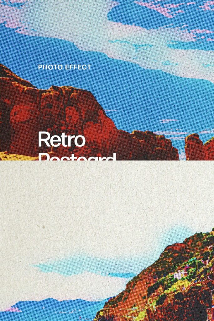 Retro Postcard Effect – MasterBundles