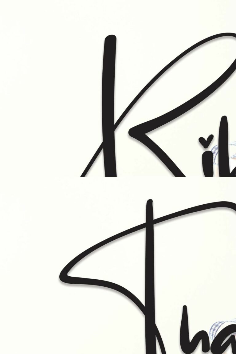 Ribbon | Script Font – MasterBundles