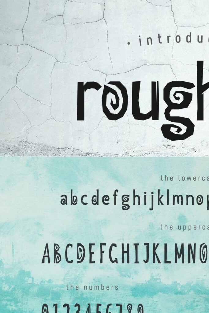 Roughcut font – MasterBundles