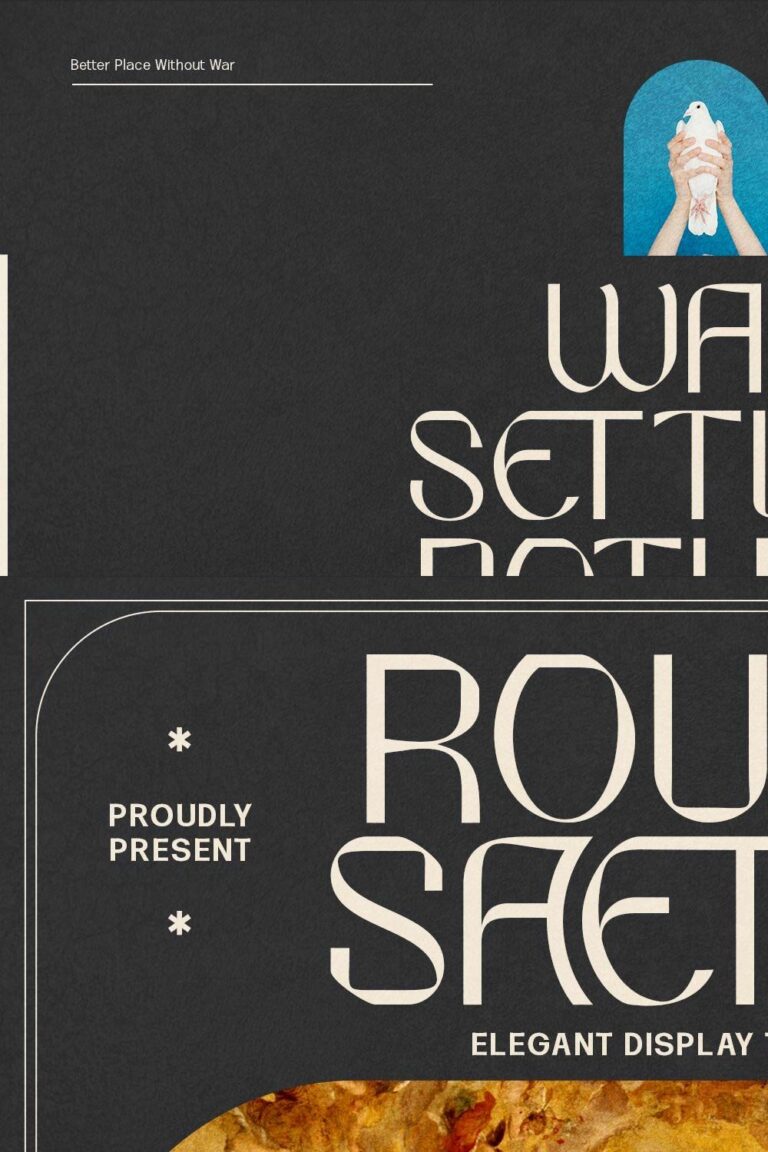 Round Saetan Typeface – MasterBundles