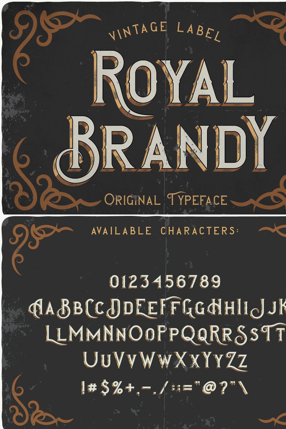 Royal Brandy typeface – MasterBundles