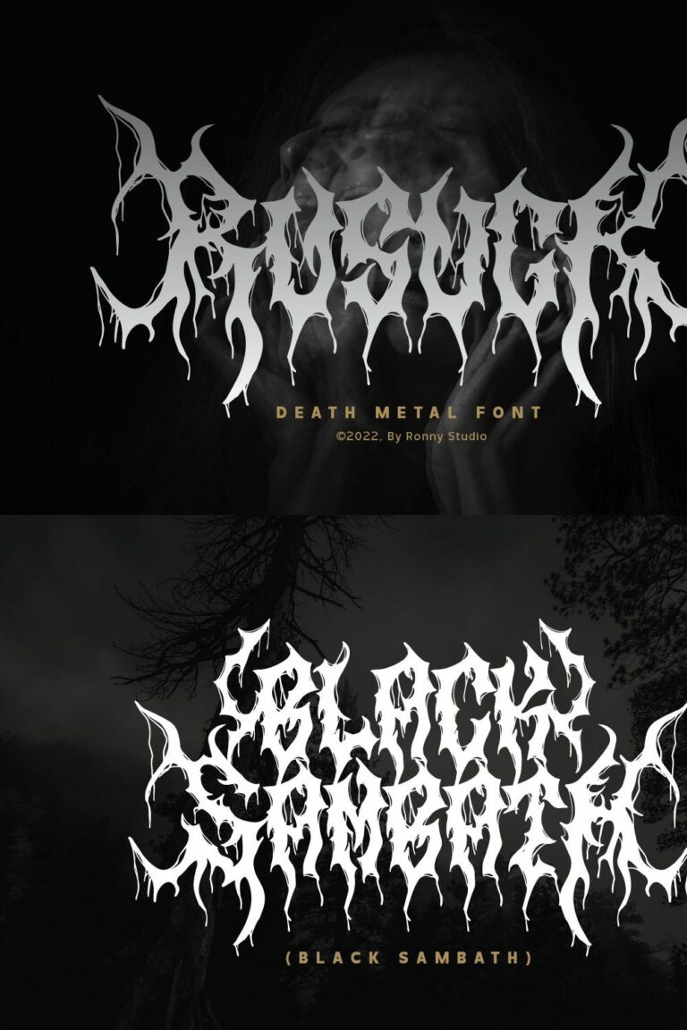 Rusuck - Death Metal Font – MasterBundles
