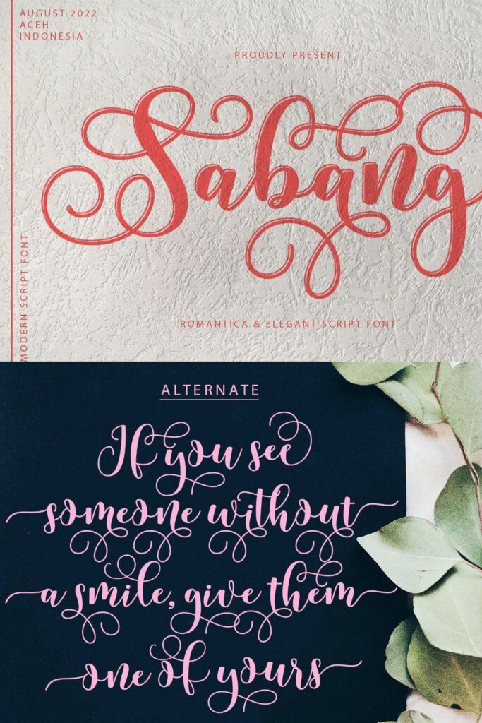Sabang Script – MasterBundles