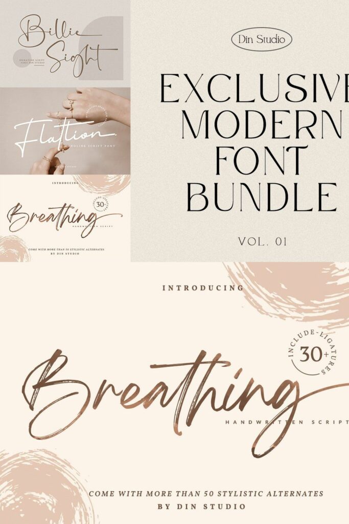 SALE - Exclusive Modern Font Bundle – MasterBundles