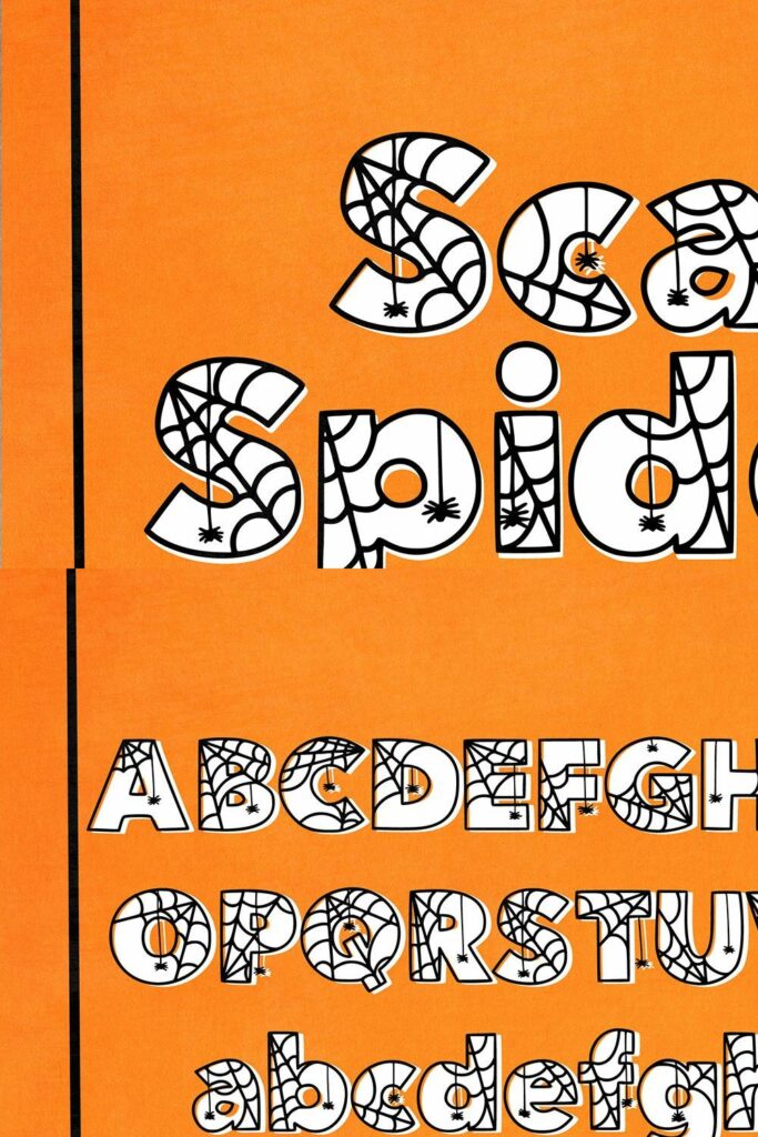 Scary Spiders Font – MasterBundles