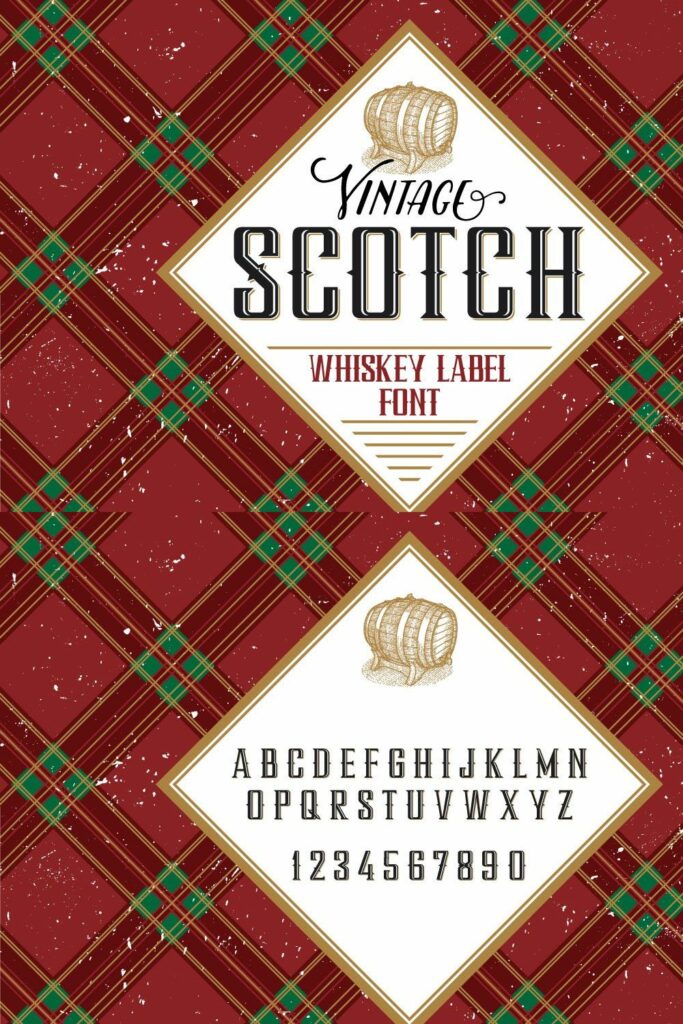 Scotch whiskey label font – MasterBundles