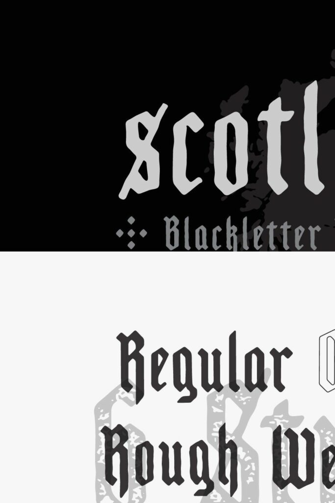 Scotland - Blackletter Display – MasterBundles