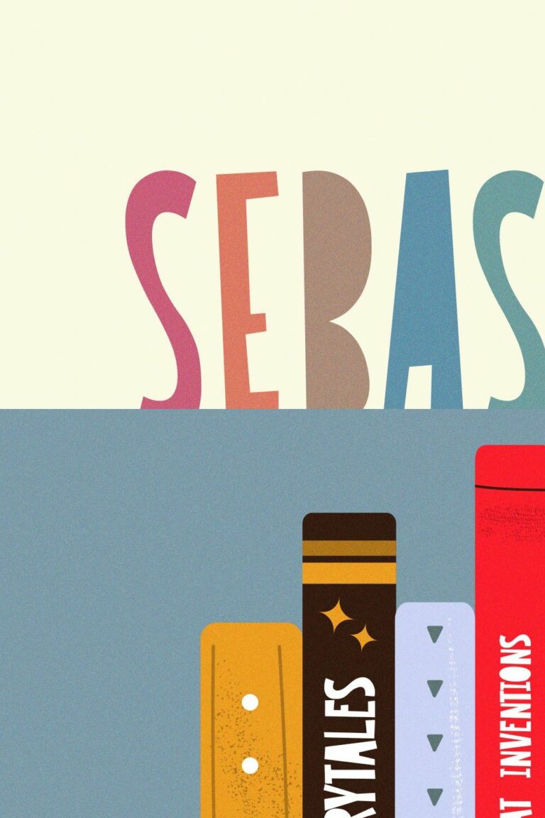 Sebastian - Cutout Typeface – MasterBundles