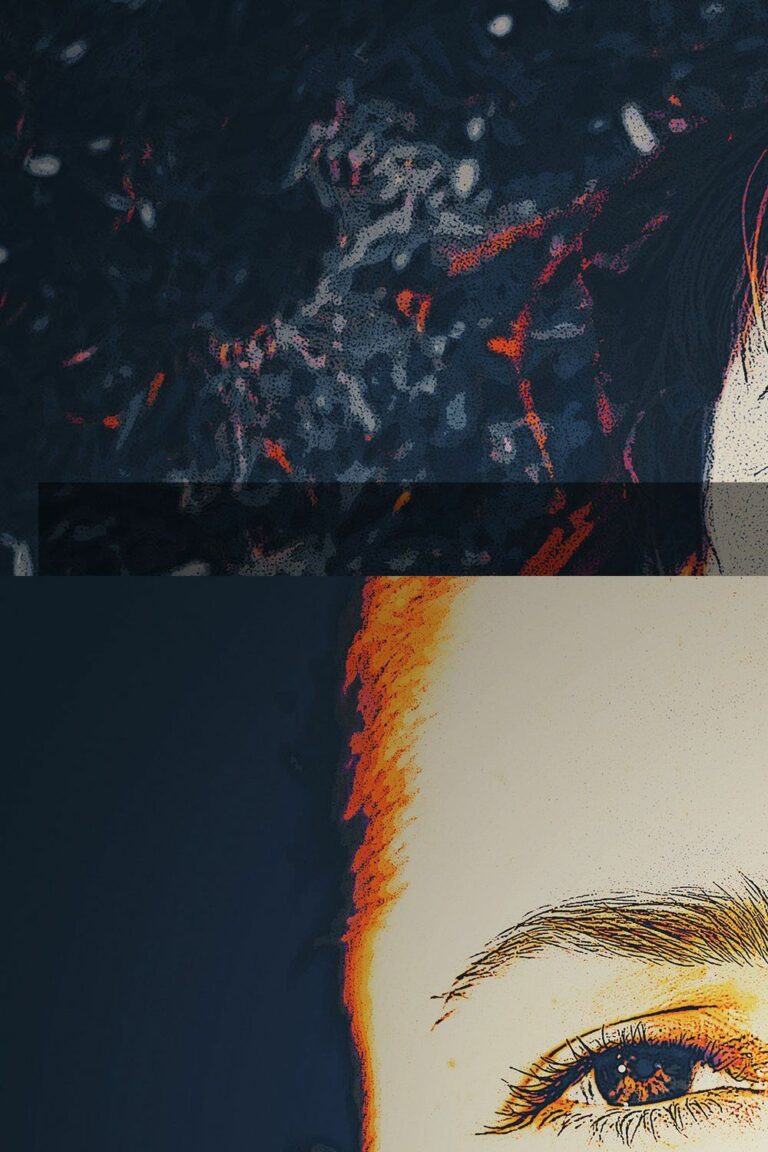 Selective Fiery Photo Effect – MasterBundles