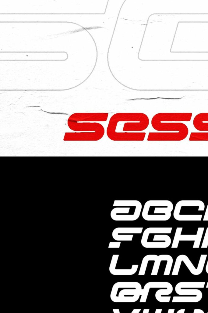 Sessya - Futuristic Sci-Fi Typeface – MasterBundles
