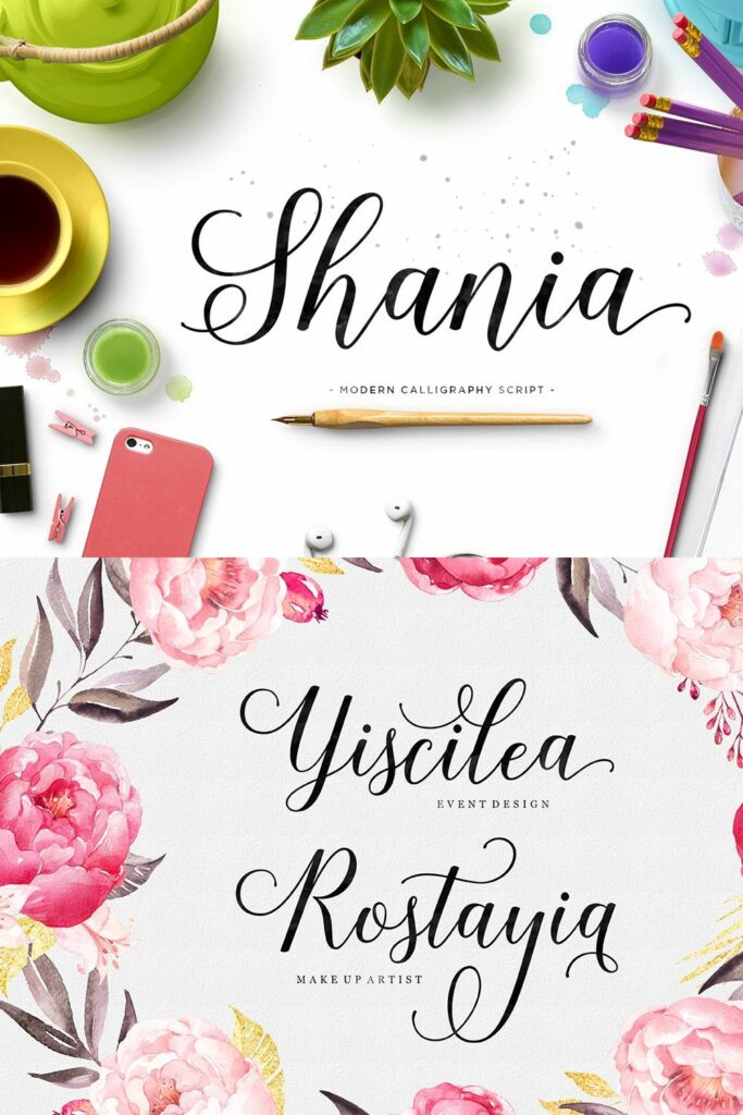 Shania Script – MasterBundles