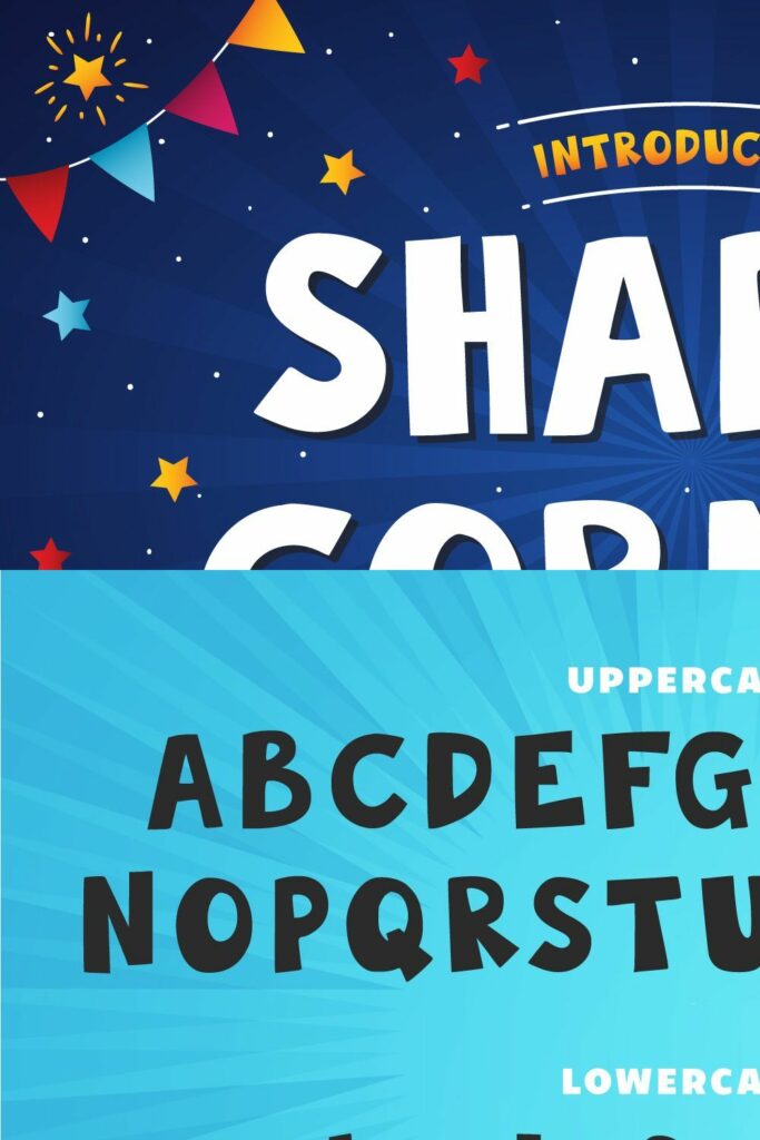 Shaped Corner | Font – MasterBundles