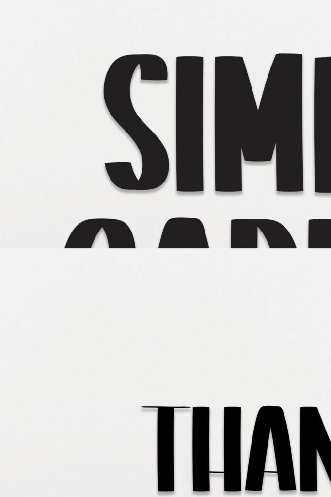 Simple Garden | Script Font – MasterBundles